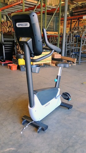 Precor UBK Upright Bike 685-665-635 w/ P82 Console (USED) | eBay