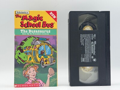 The Magic School Bus: The Busasaurus (VHS, 1997) TESTED WORKING ...