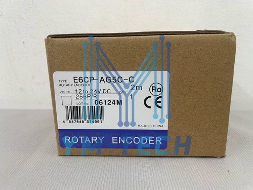 OMRON E6CP-AG5C-C E6CPAG5CC 256P/R Absolute Rotary Encoder Original New ...