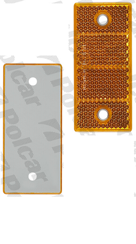 Reflet éclairage rectangulaire orange | eBay