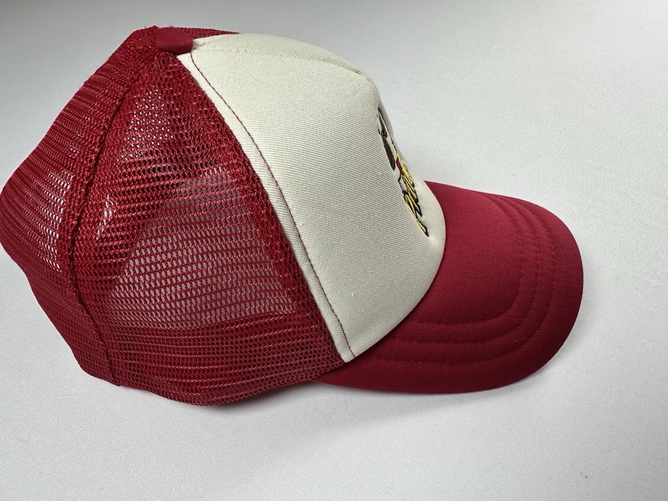 Pringles Embroidered Trucker Hat Cap Mesh Snapback Port Authority Red ...