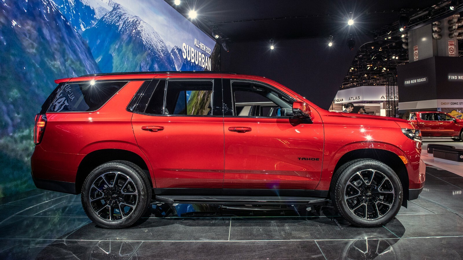 Original 22" Chevy Tahoe Silverado RST OEM Black Wheels Rims Tires ...