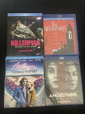 Lot Of 4 Blu Rays Killerman, The Redeemed, Angel Of Mine, Teenage Prophet | eBay