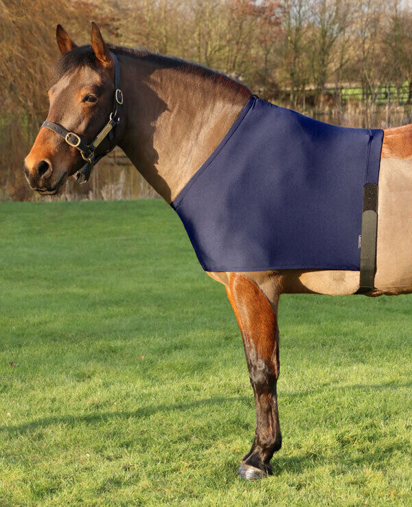 Hy Equestrian Lycra Flex Shoulder Vest Anti Rub Bib Helps Prevent Rug ...