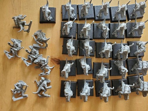 Warhammer Fantasy Old World LIZARDMEN ARCHERS – 35 FIGURES +COMMAND ...