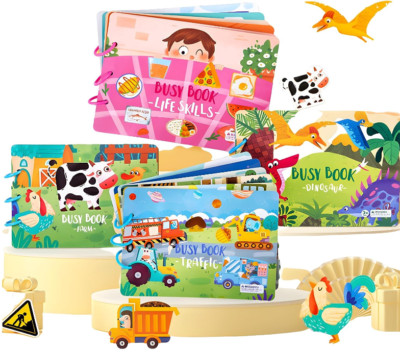 Kids Sensory Books,Dr. Glow'S Sensory Book Keep Kids Off Devices for ...