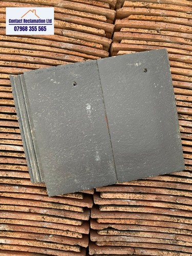 Marley Ashmore Interlocking Double Plain Roof Tile - Smooth Grey (1709 ...