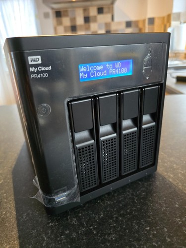 WD PR4100 My Cloud Pro Series 4 Bay NAS Diskless Network Attached ...