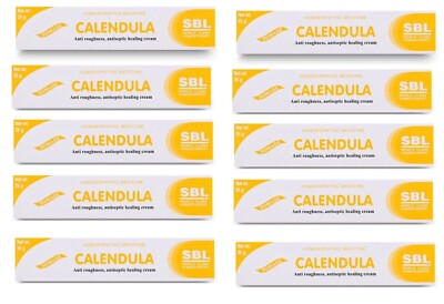 SBL HOMOEOPATHIC CALENDULA OINTMENT ULCERS,BURNS,CUTS,WOUNDS, INJURIES ...