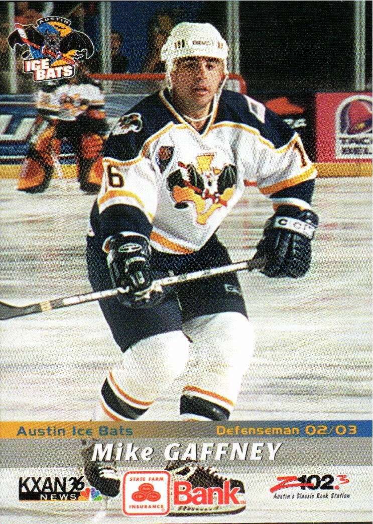 Mike Gaffney 2002-03 Austin Ice Bats | eBay