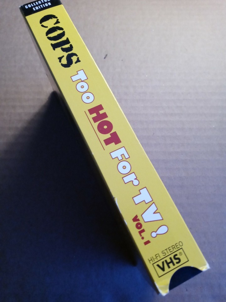 COPS - Too Hot for TV (VHS, 1996) Collector's Edition 610078100139| eBay