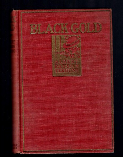 Vintage 1922 Book - Black Gold by Albert Payson Terhune in Very Good ...