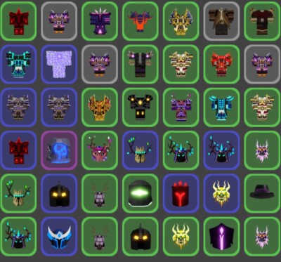 Dungeon Quest Roblox 5 Random Collectible Armor Pieces | eBay