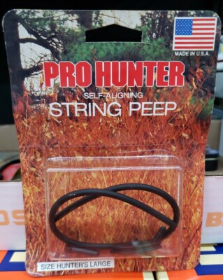 GWS Pro Hunter Self-Aligning String Peep - Size Hunters Large | eBay