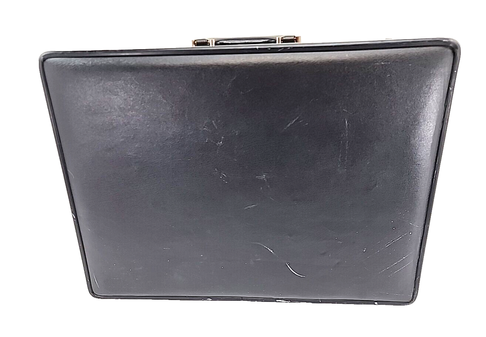 Vintage Stebco Briefcase Ultimate Vinyl Coated Travel Attache Case ...