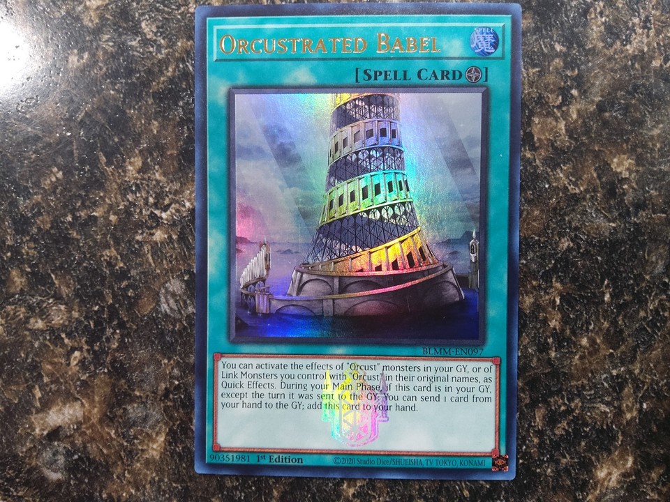 Orcust DECK CORE Harp Horror Orcustrated Return Girsu, the Mekk-Knight ...