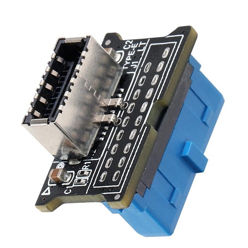 Vertical USB 3.1 Front Panel Socket Key-A Type-E to USB 3.0 20Pin ...