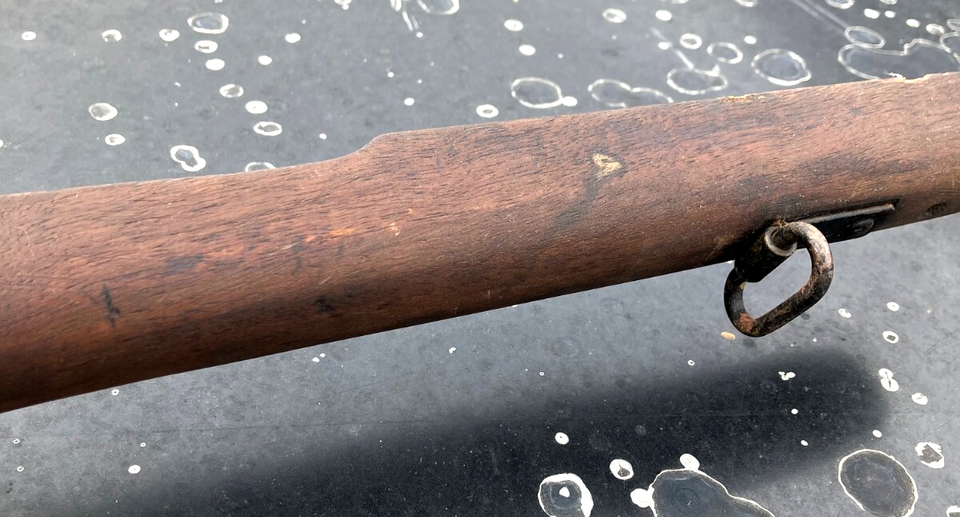 U.S. M14/M1A1 Birch Wood Rifle Stock w/ Hardware, Proof & DoD ...