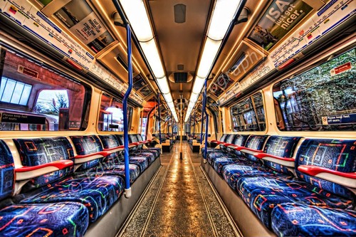 London Underground Piccadilly Line Moquette Fabric Train Seat Fabric ...