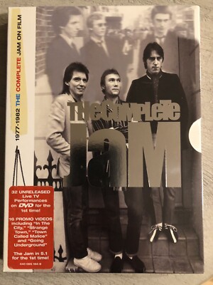 The Jam Complete Jam On Film DVD 2002 SEALED Paul Weller Bruce Foxton ...