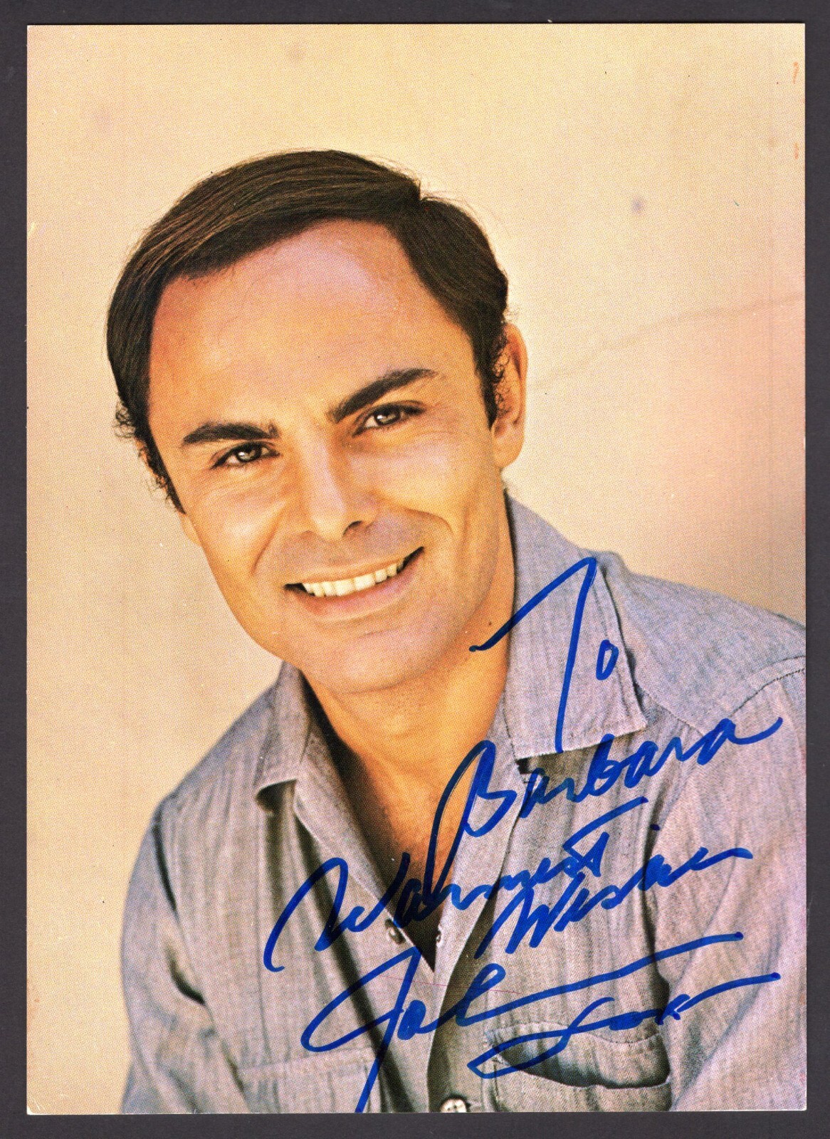 John Saxon Actor Hand Signed Autograph 5x7 Photo | eBay