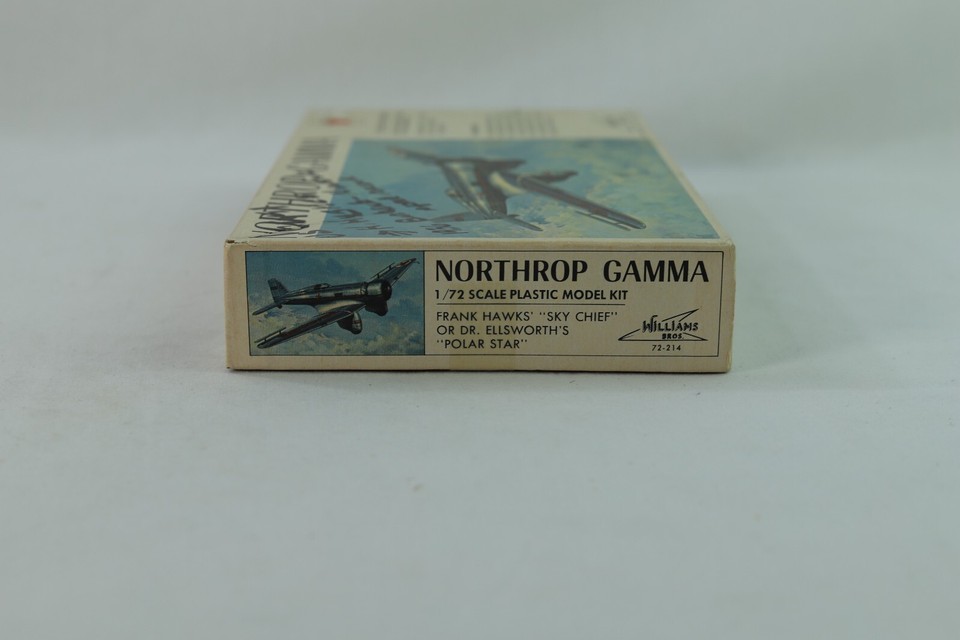 Texaco Williams Bros Northrop Gamma 1/72 Airplane Model Kit (72-214) | eBay