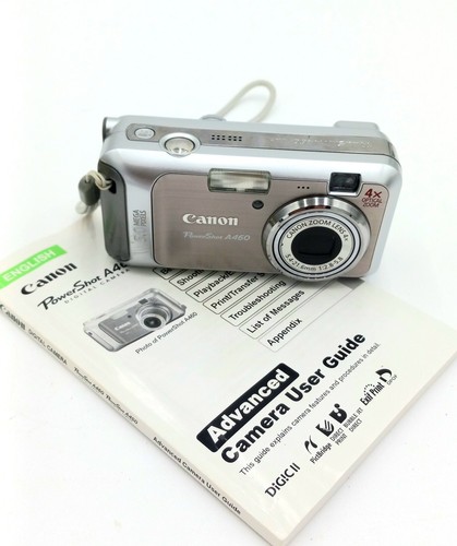 Canon PowerPoint A460 Camera Digital 5.0 Mega Pixels 4x Optical Zoom ...