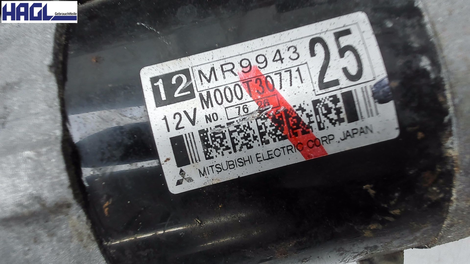 Anlasser MR994325 Mitsubishi Lancer Kombi 1.6 CS0/CT0 72 KW 98 PS Kombi ...