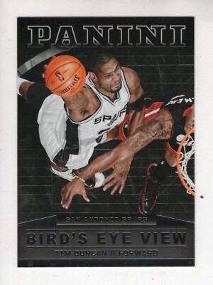 2013-14 Panini Bird's Eye View #6 Tim Duncan Spurs | eBay