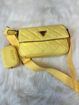 Guess Crossbody, Yellow Guess Bag, Guess Purse, Guess Handbag | eBay