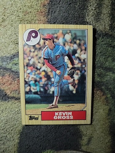 1987 Topps Kevin Gross #163 Philadelphia Phillies Baseball Card | eBay