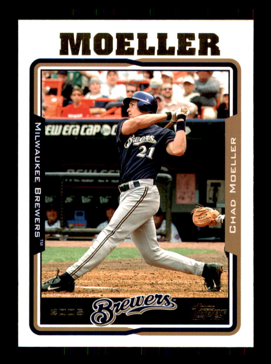 2005 Topps - #416 Chad Moeller for sale online | eBay