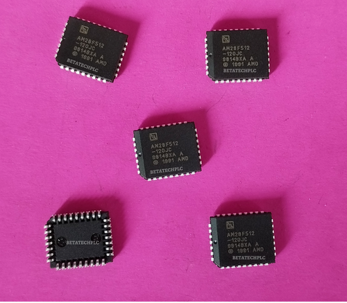 100 Pcs Lot - AM28F512-120JC AMD Flash MEMORY 28PIN PLCC IC | eBay
