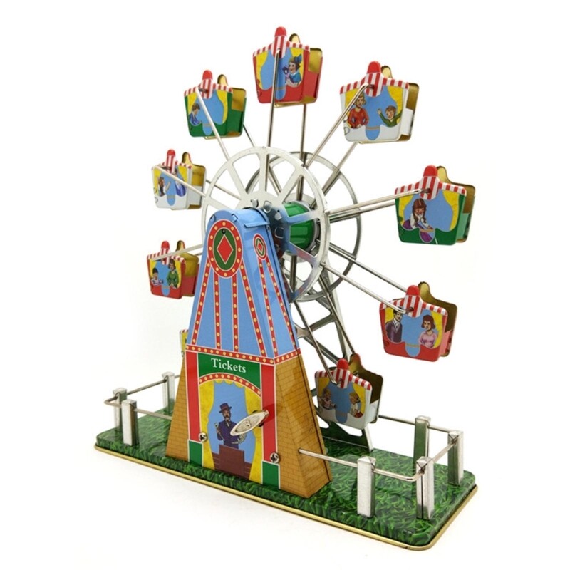 Creative Ferris Wheel Wind up Toy Music Box for Coffee Shop Display ...