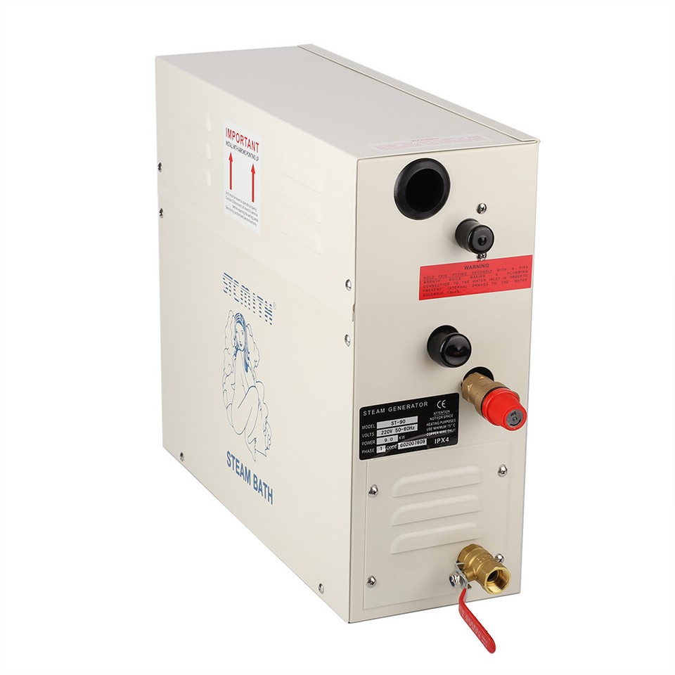 3KW 9KW Touchscreen Steam Room Generator Sauna Home Bath Shower Sauna ...