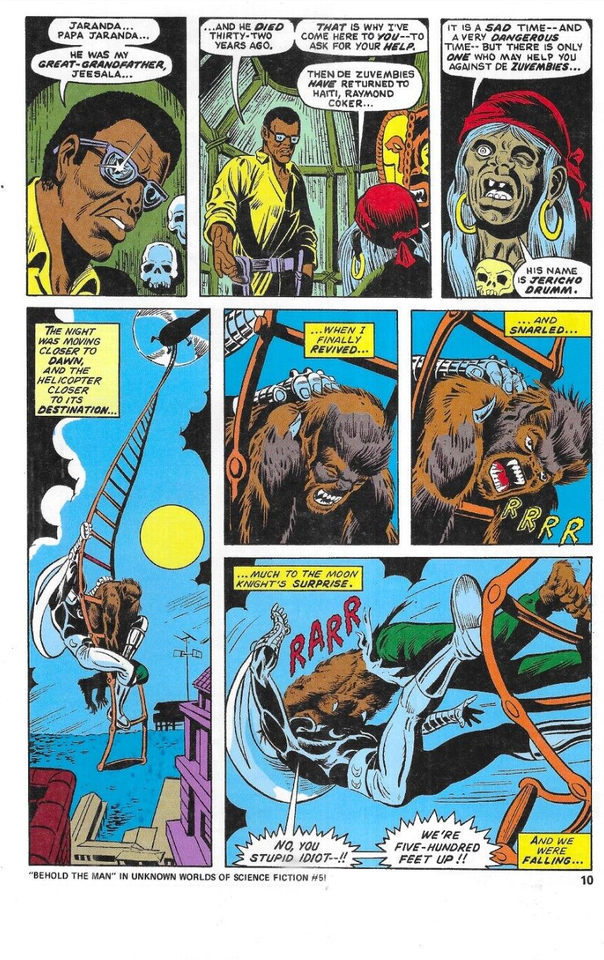 Werewolf By Night Comic 33 Facsimile 2023 Doug Moench Don Perlin Debra ...