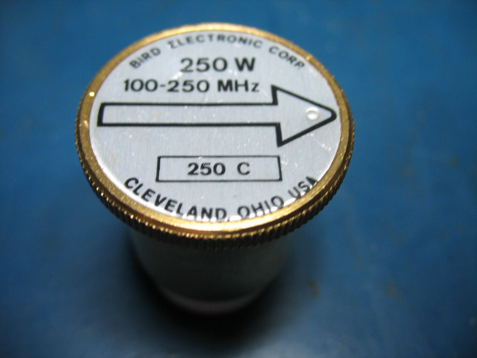 Bird 43 Thruline WattMeter Element 250W 250C 100-250MHz | eBay