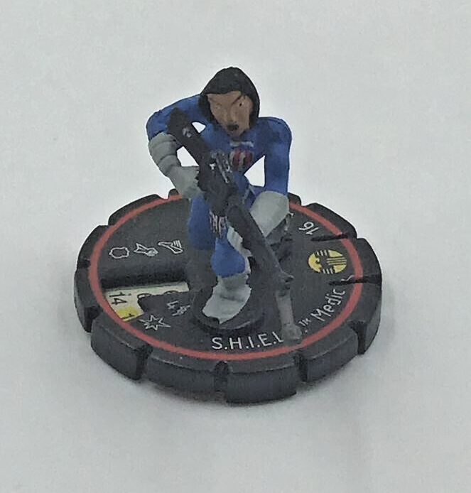 2003 Wizkids Heroclix Marvel Character Shield Medic 1" Figure | eBay
