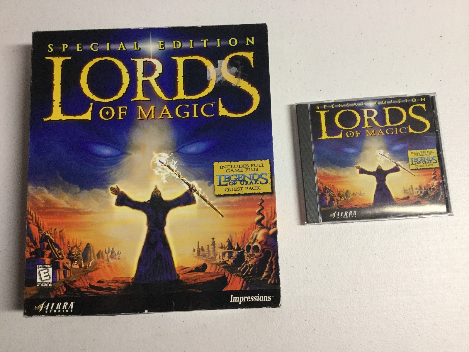 Lords of Magic Special Edition PC Legends Of Urak Big Box & Game Only ...