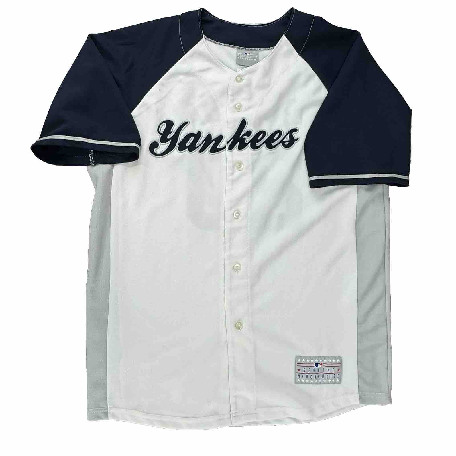 Genuine Merchandise Yankees MLB Jorge Posada Jersey Stitched Youth XL ...