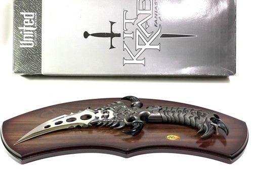 KIT RAE Fantasy Art KR9 United Cutlery BLACK LEGION BLADE W/STAND | eBay