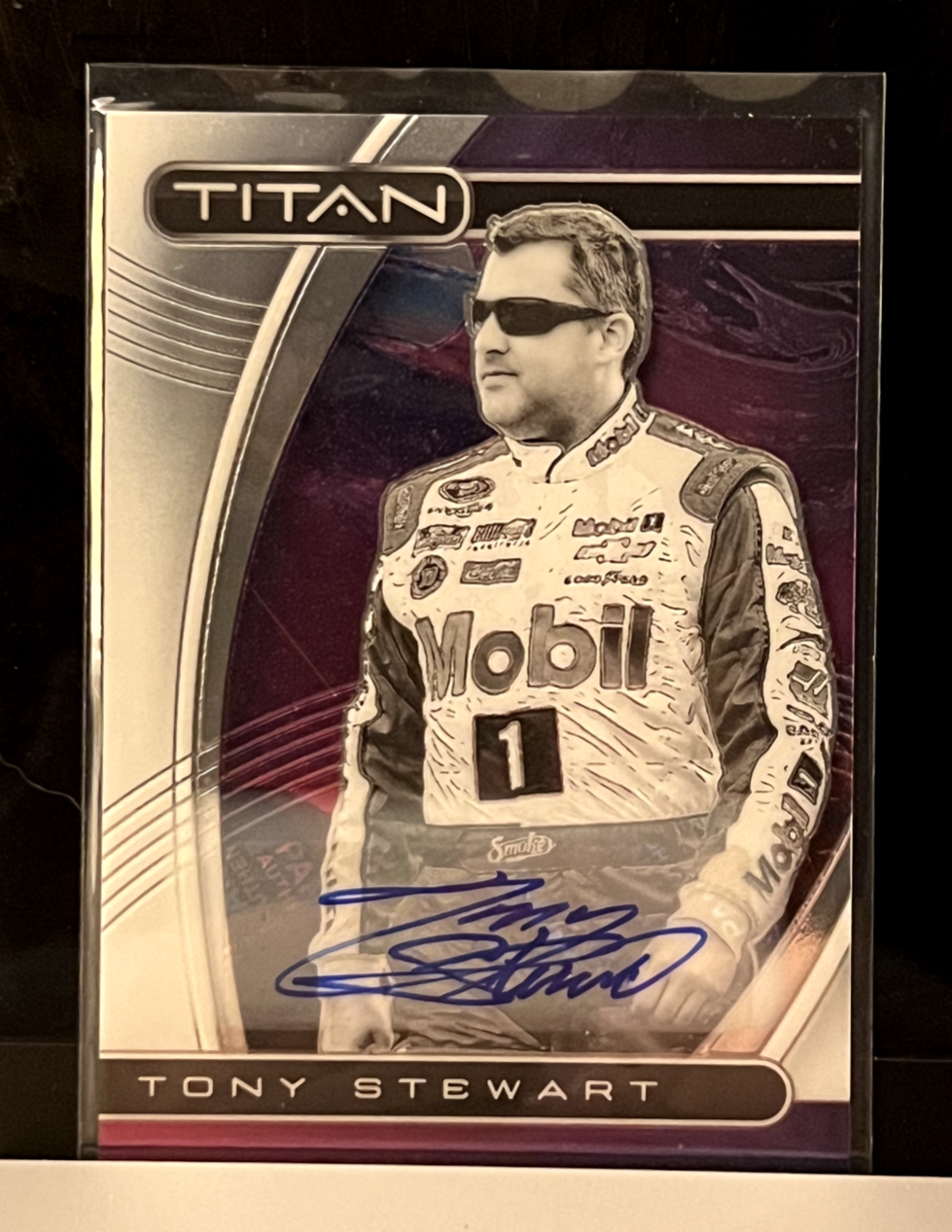 Tony Steward 4 lot Auto 2022 Donruss & 2021 Chronicles | eBay