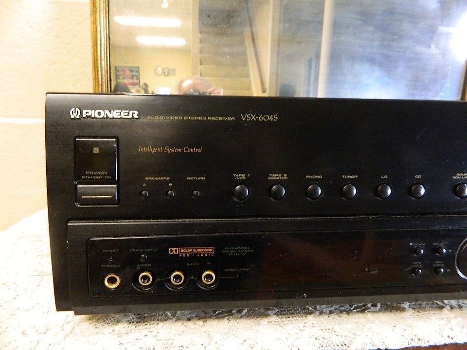 Pioneer VSX-604S Home Theater Receiver 340W 500VA No Remote *TESTED* | eBay