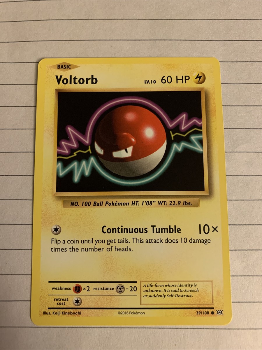 Pokemon Voltorb Evolution Chart