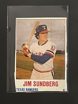 Jim Sundberg 1978 Hostess Baseball Card Rangers #79 Poor Condition | eBay