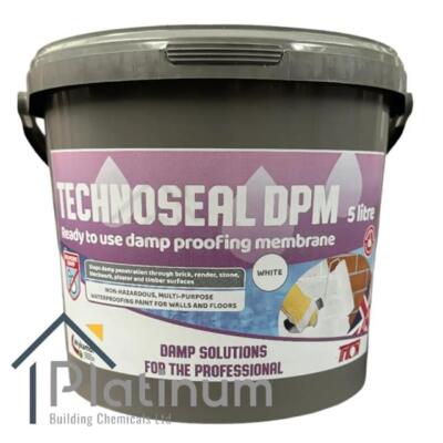 Wykamol Technoseal Damp Proof Paint 5 Litre | Waterproof Liquid DPM Membrane | eBay UK