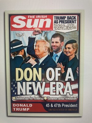 Donald Trump 2024 “Team Trump” Custom ACEO Inauguration Day 2025 Seal ...