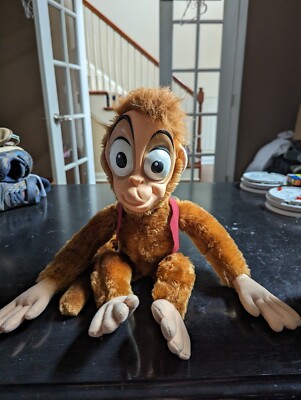 VINTAGE Mattel applause Disney World Aladdin PVC 18" PLUSH APU | eBay