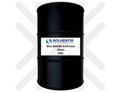 Blue Ready To Use Antifreeze / Summer Coolant BS6580 NAP Free 205 Litre ...