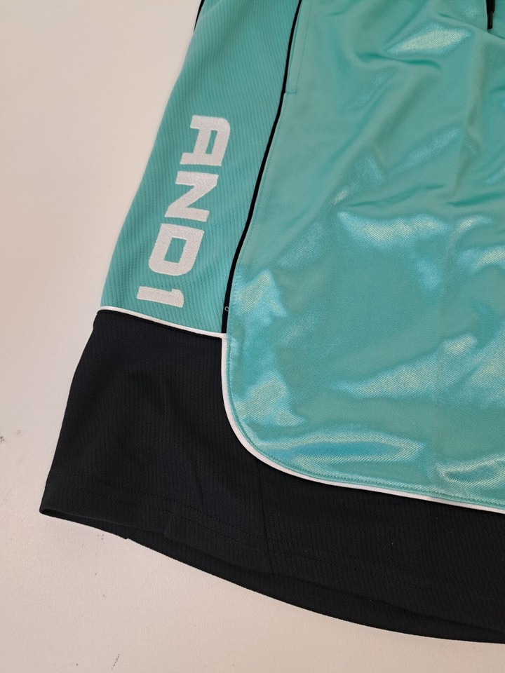 New And1 Mens Basketball Gym Workout Shorts S M L 2XL 3XL Mint Green ...